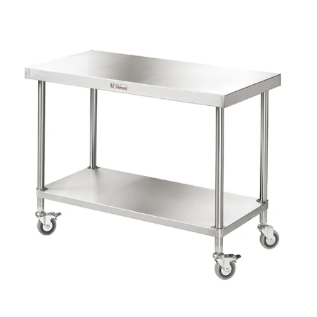 Simply Stainless Stainless Steel Mobile Work Bench 1800W x 700D x 900H