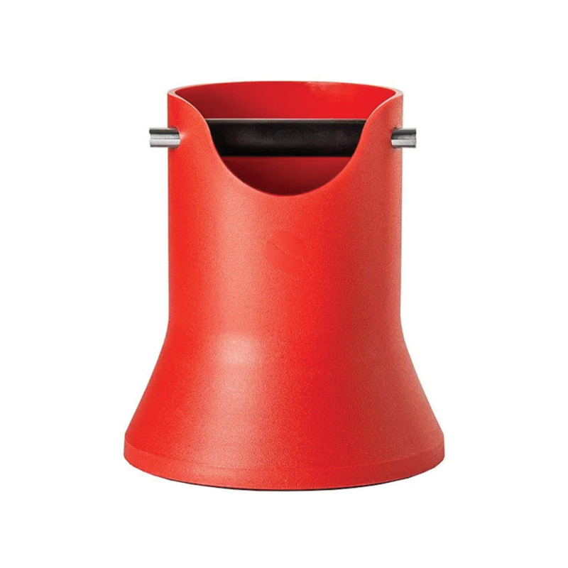 Crema Pro Coffee Knock Block Bin 175mm Red