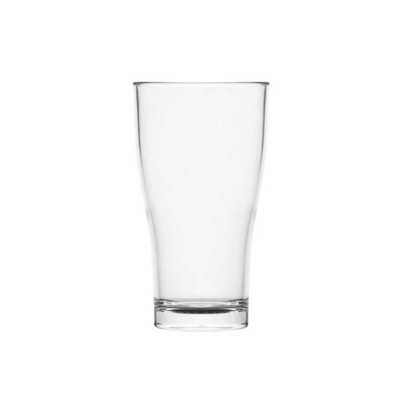 Polysafe Conical Stackable Beer Schooner Glass