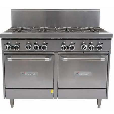 Garland GF Series GF48-8LL-NG 8 Open Top Burners With 2-door Oven