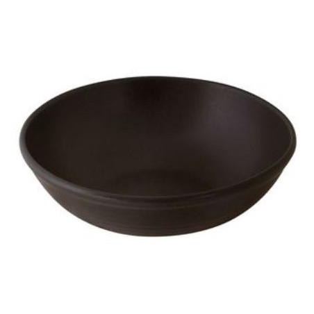 Zuma Charcoal Charcoal Round Bowl